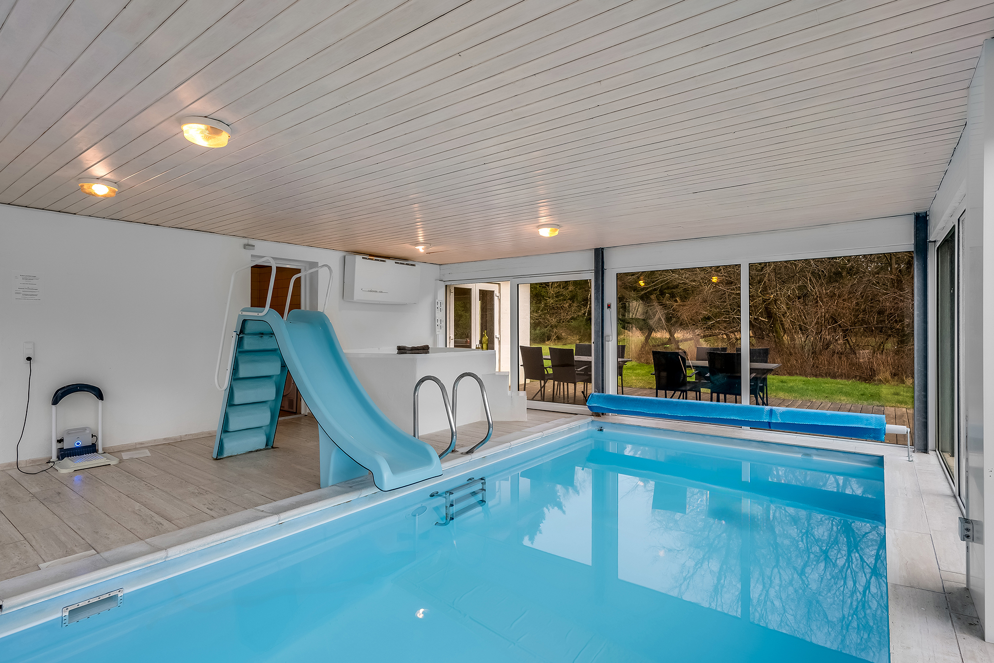 Brande – Jagthytte – 7,5 ha skov – Poolhus | Warming Liebhaverbolig